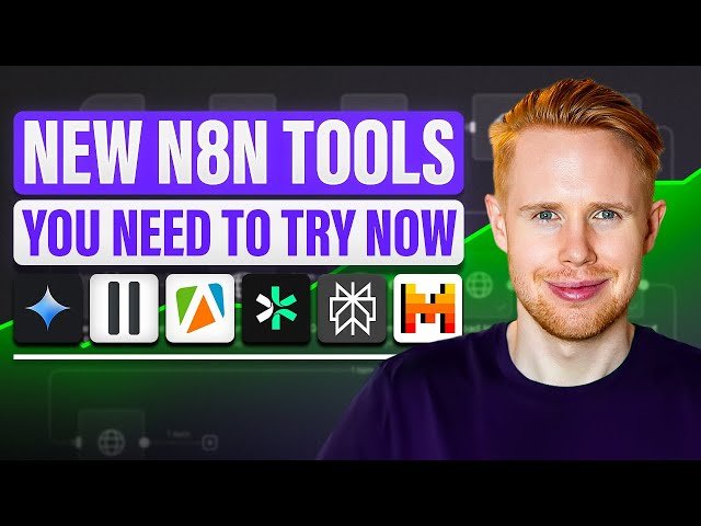 Free Video: The Best 10 N8N Apps Released in 2025 from Jono Catliff ...