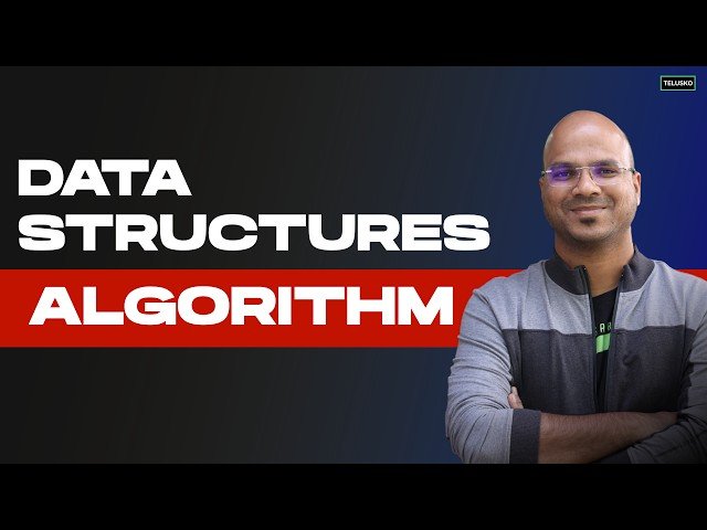 Free Video: Data Structures and Algorithms from Telusko | Class Central