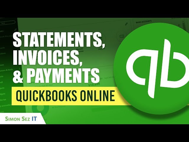 Free Video: How to Set Up Customer Statements, Track Invoices, and ...