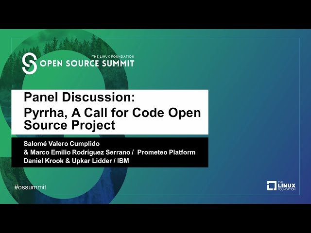Free Video: Pyrrha: A Call for Code Open Source Project for Wildfire Prevention - Panel ...