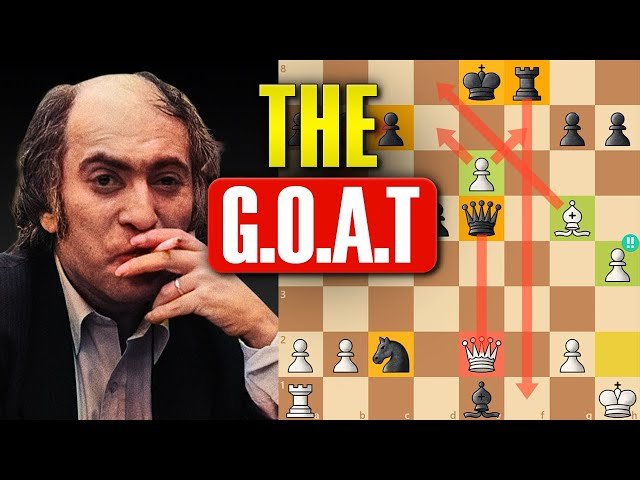 Free Video: Mikhail Tal's Double Queen Sacrifice - Chess Brilliancy ...