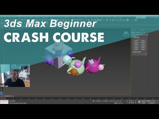 Free Video: 3DS Max Tutorial - Beginner Crash Course from Simulation Lab | Class Central
