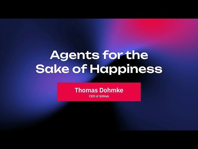 Free Video: Agents for the Sake of Happiness - The Future of AI-Powered Software Development ...