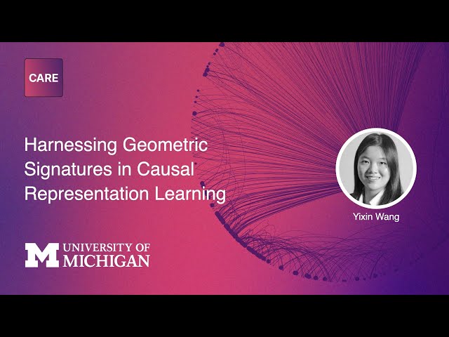 Free Video: Harnessing Geometric Signatures in Causal Representation ...