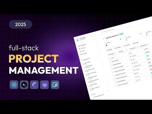 Free Video: Build and Deploy Full Stack Project Management App using React.js - PERN Stack ...