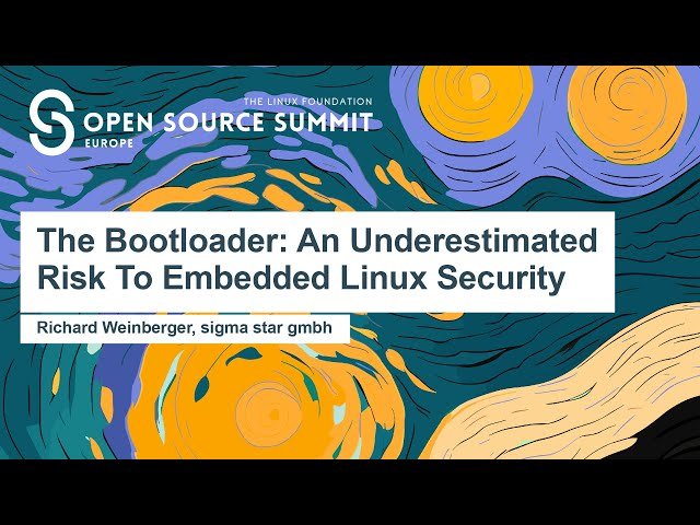 Free Video: The Bootloader - An Underestimated Risk to Embedded Linux Security from Linux ...