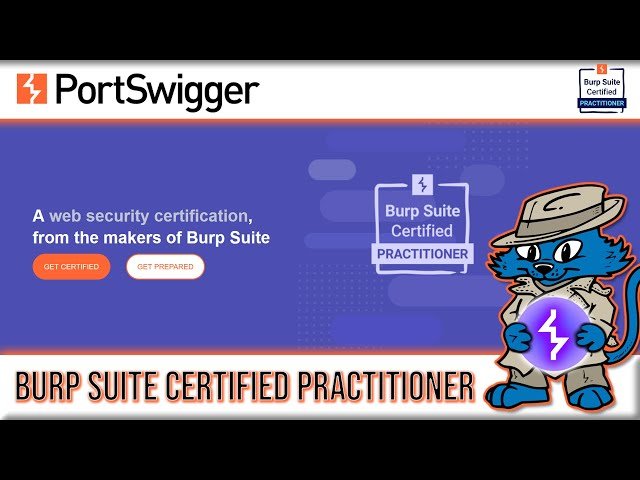 Free Video: Burp Suite Certified Practitioner Review and Tips - BSCP Exam Preparation from ...