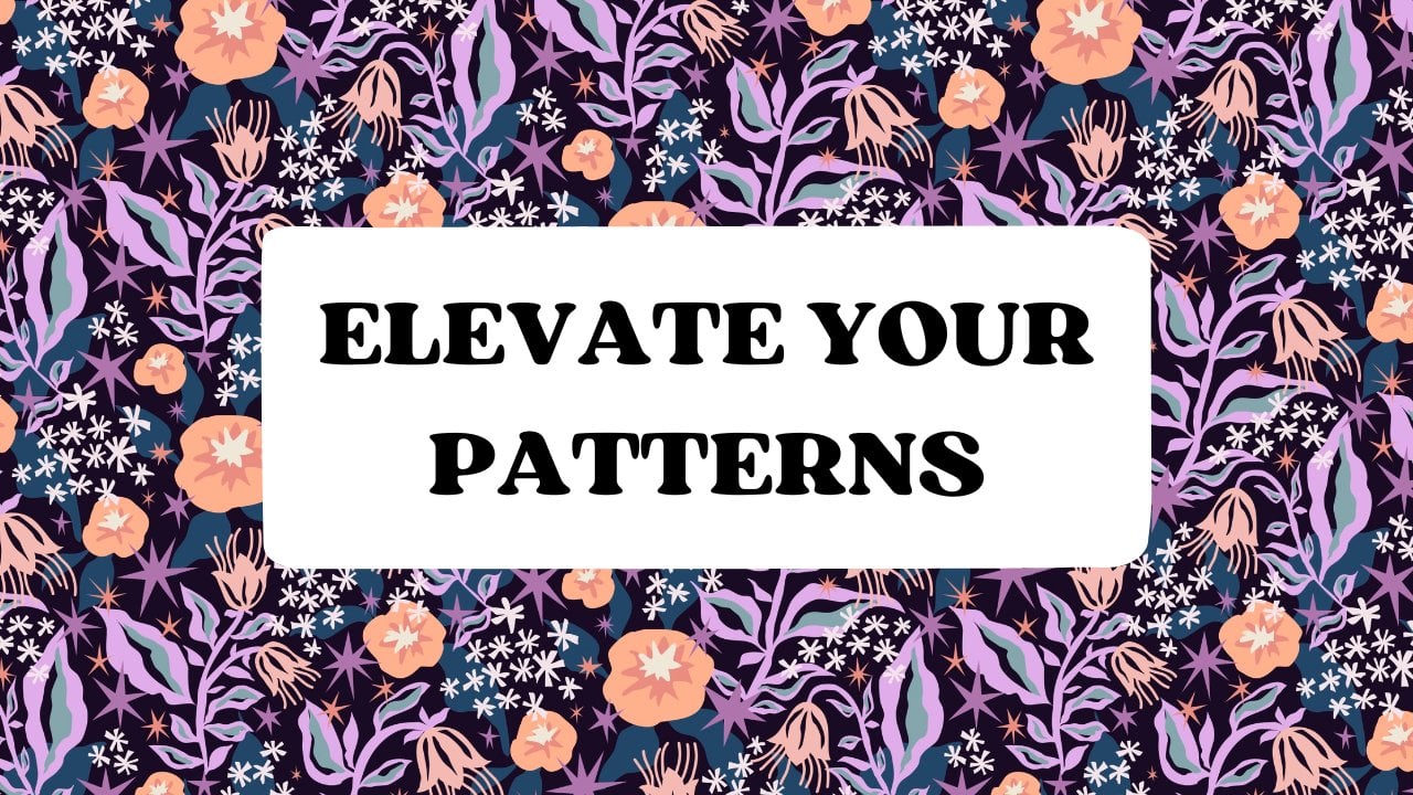 Online Course: Surface Pattern Design: Refining Patterns & Portfolio ...