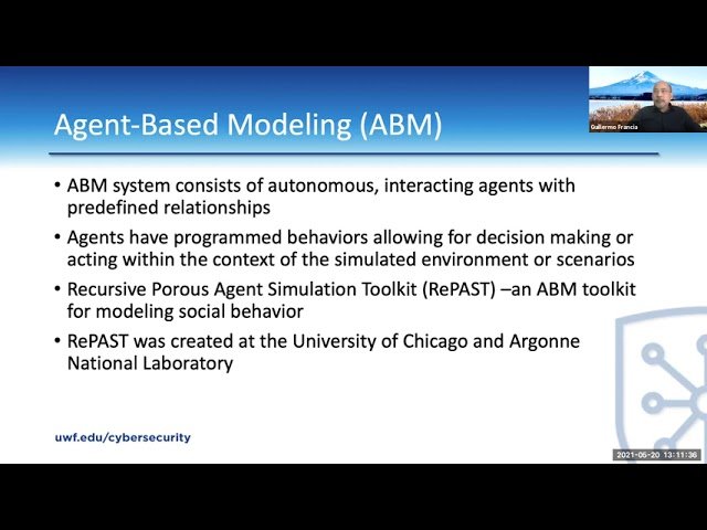 Free Video: Agent-Based Modeling of Entity Behavior in Cyberspace from CAE in Cybersecurity ...