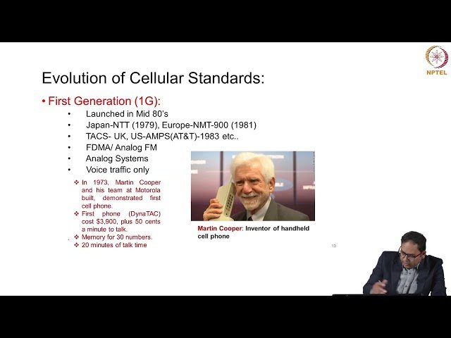 Free Video: Overview of Cellular and Wi-Fi Standards - Lecture 34 from ...