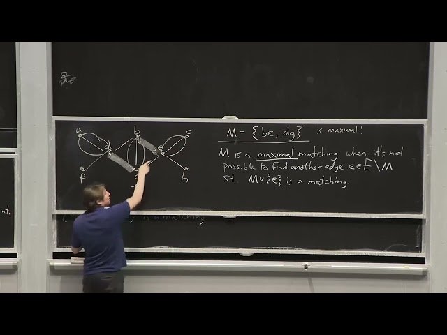 Free Video: Graph Matching - Maximum Weight, Stable, and Bipartite ...