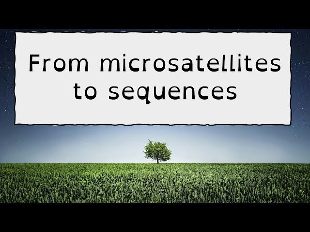 Free Video: Use of Genomic Data: From Microsatellites to SNP and ...