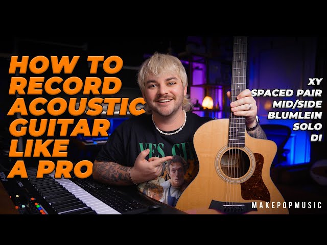 Free Video: 6 Professional Acoustic Guitar Recording Techniques - DI ...