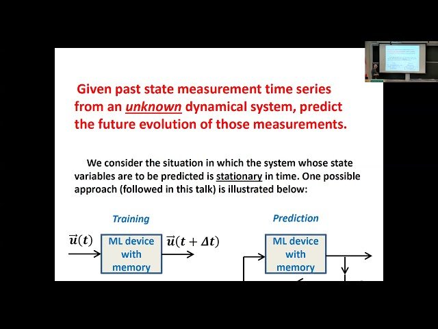 Free Video: Machine Learning and Dynamical Systems from Fields ...