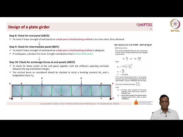 Free Video: Design of a Plate Girder - A Design Example Part 1 from ...