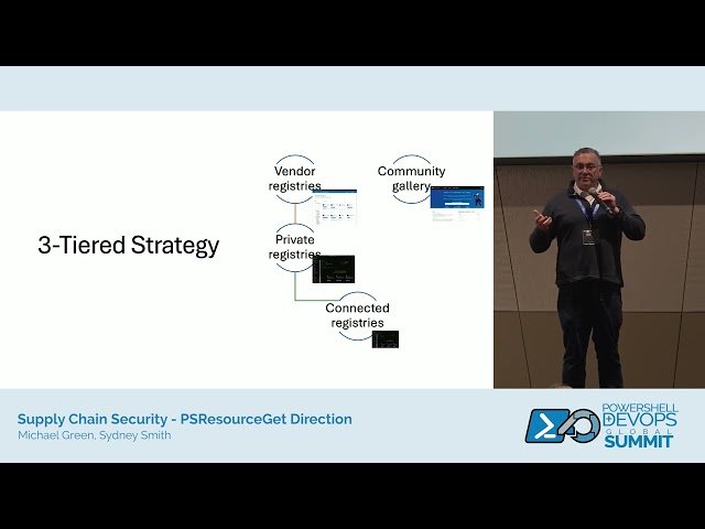 Free Video: Supply Chain Security - PSResourceGet Direction from Confreaks | Class Central