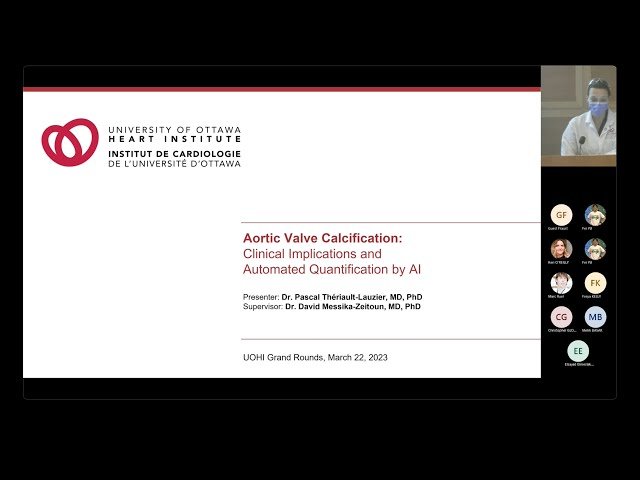 Free Video: Aortic Valve Calcification - Clinical Implications and Automated Quantification by ...