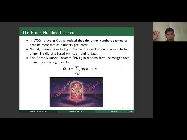 Free Video: Gauss - An Agentic Formalization of the Prime Number ...