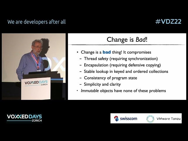 Voxxed Days Talk: Change is the Only Constant - Really from Devoxx | Class Central