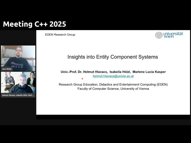 Free Video: Insights into Entity Component Systems from Meeting Cpp | Class Central