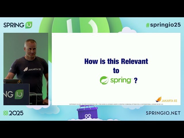 Free Video: What Every Spring Developer Should Know About Jakarta EE from Spring I/O | Class Central