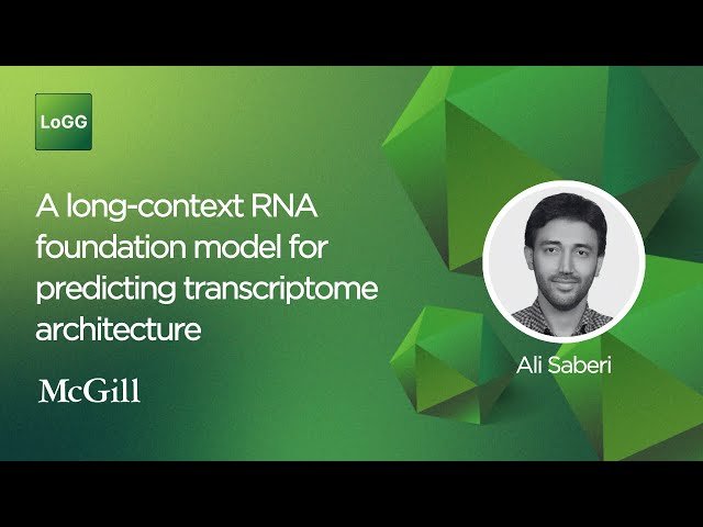 Free Video: A Long-Context RNA Foundation Model for Predicting Transcriptome Architecture from ...
