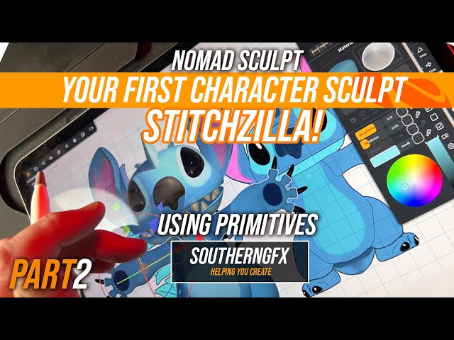 Free Video: Nomad Sculpt for Beginners: Using Primitives - Part 2 (2025) from SouthernGFX ...
