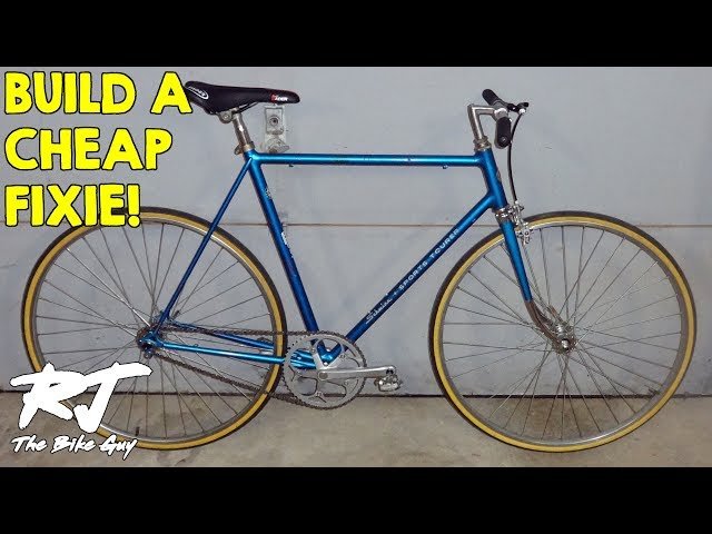 Free Video: How to Build a Cheap Fixie from a Vintage Bike from RJ The ...