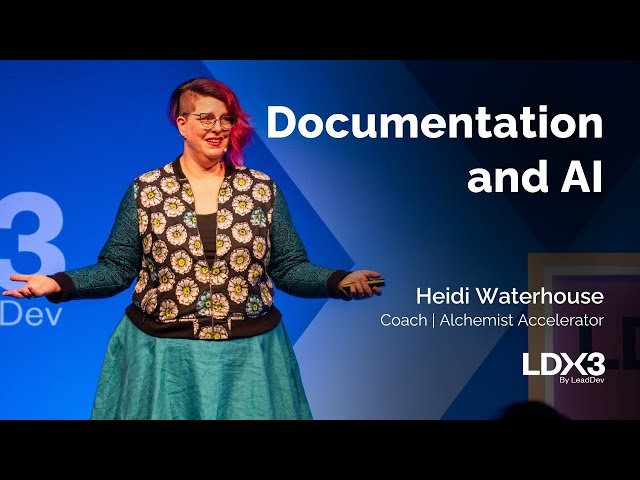 Free Video: Documentation and AI - How to Write Right Now from LeadDev | Class Central
