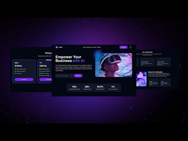 Free Video: Build and Deploy a Responsive React Landing Page Using TailwindCSS V4 from PedroTech ...