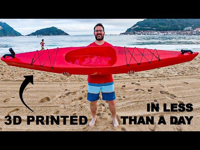 Free Video: I 3D Printed a Kayak in Less Than 24 Hours from Ivan ...