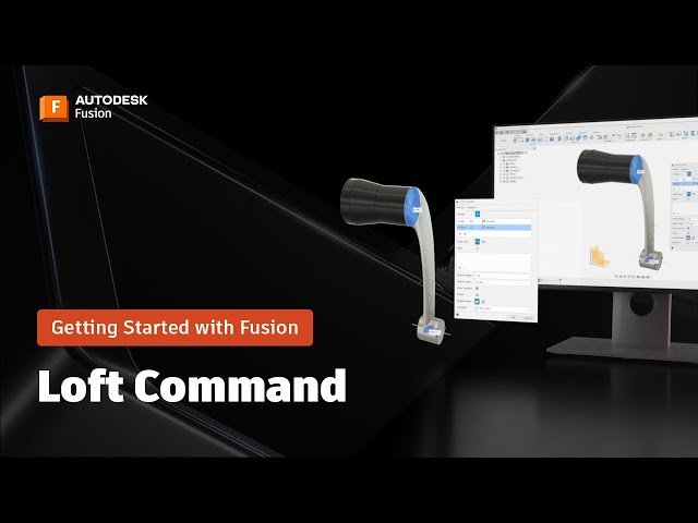 Free Video: Mastering the Loft Command - Getting Started with Autodesk Fusion Episode 9 from ...