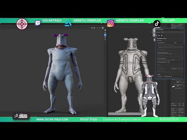 Free Video: Creature and Character Creation - Serpo Alien Design from ...