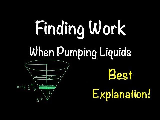 Free Video: Finding Work When Pumping Liquids Out of Containers ...