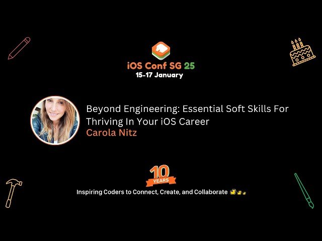 Free Video: Beyond Engineering: Essential Soft Skills For Thriving In Your iOS Career from iOS ...