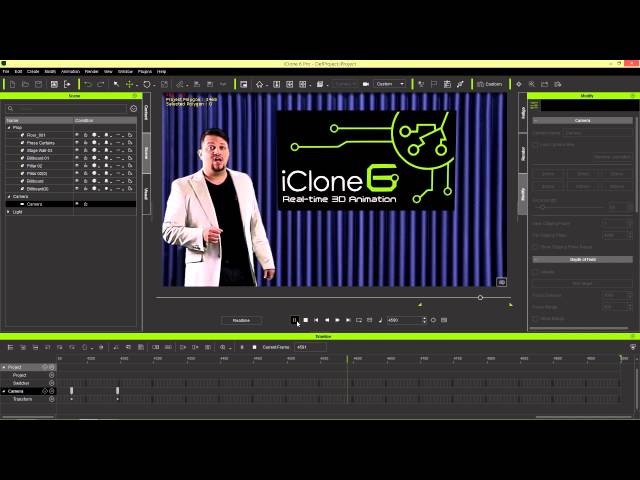 Free Video: iClone 6 Tutorial - Compositing Real Actors in Virtual Sets from Reallusion | Class ...