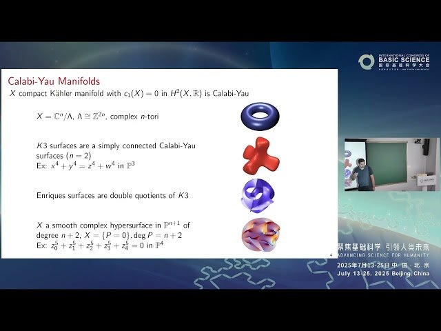 Free Video: Collapsing Calabi-Yau Manifolds from BIMSA | Class Central