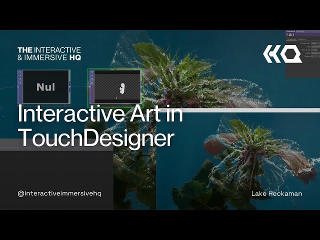 Free Video: Interactive Art in TouchDesigner - TouchDesigner Tutorial 205 from The Interactive ...