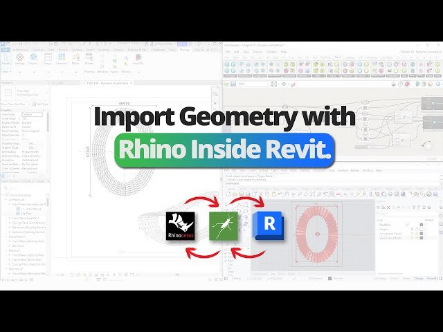 Free Video: How to Import Geometry with Rhino Inside Revit from Grasshopper Tutorials | Class ...