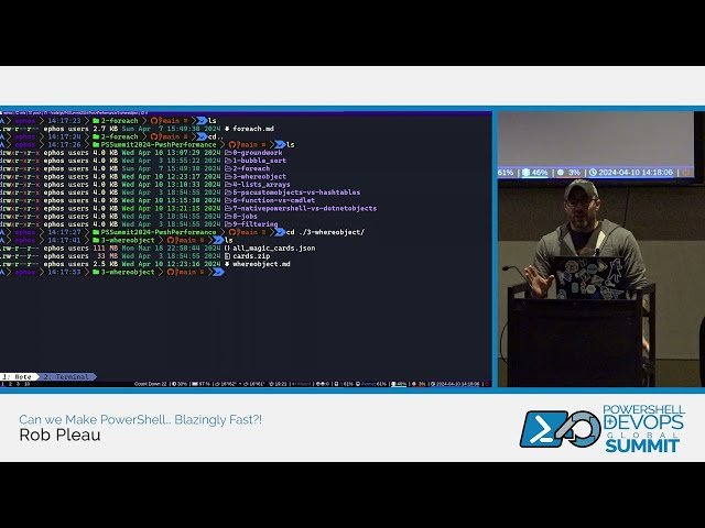 Free Video: Making PowerShell Blazingly Fast - Performance Optimization Techniques from ...