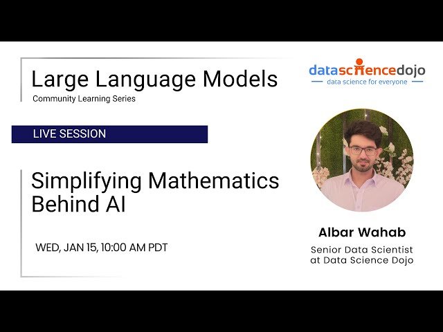 Free Video: Essential Mathematics Behind AI: From Linear Algebra to Neural Networks from Data ...