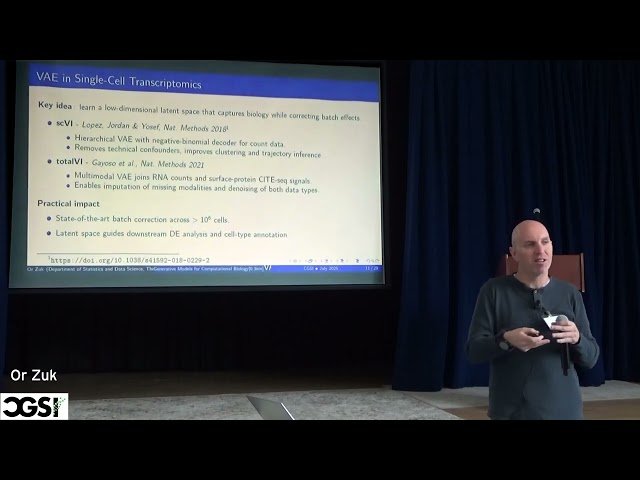 Free Video: Generative Models and Their Applications in Computational Biology from Computational ...