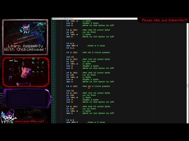 Free Video: Z80 Lesson P90 - Interrupt Driven Music on the Sam Coupe with IM2 from ChibiAkumas ...