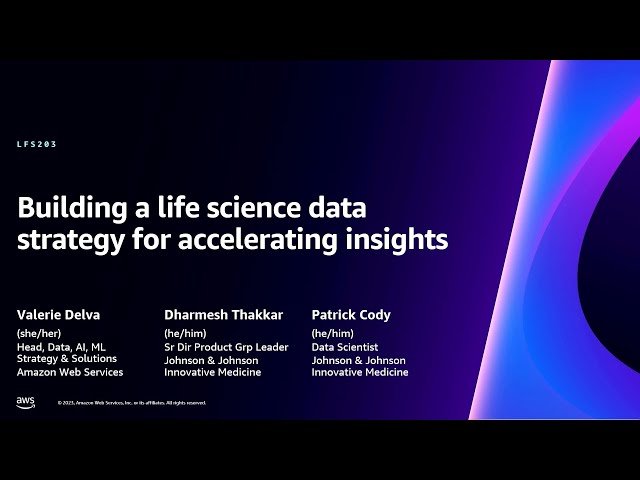 Free Video: Building a Life Science Data Strategy for Accelerating ...