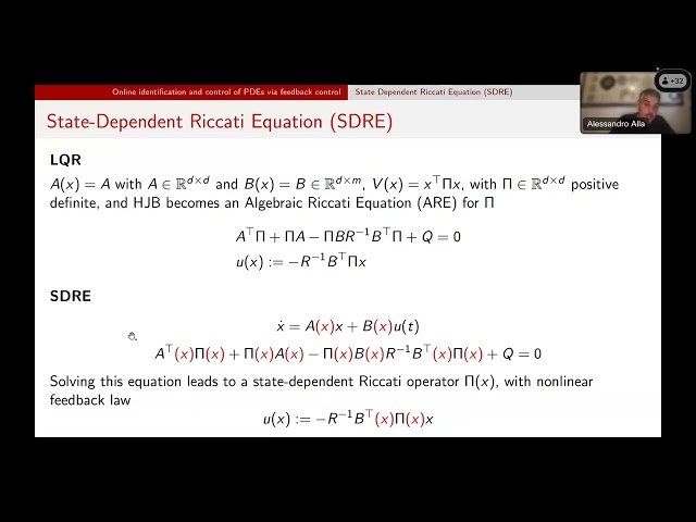 Free Video: Data-Driven Algorithms for Online Identification and Control of Partial Differential ...