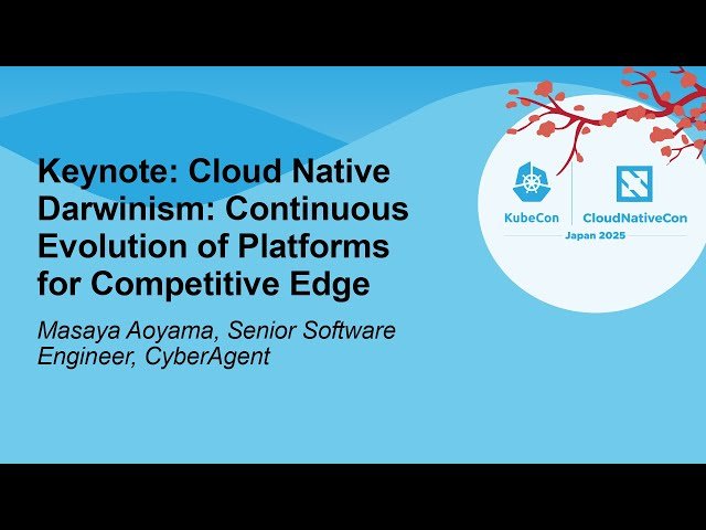 Free Video: Cloud Native Darwinism - Continuous Evolution of Platforms for Competitive Edge from ...