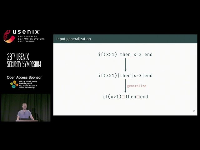Usenix Security Talk Grimoire Synthesizing Structure While Fuzzing From Usenix Class Central