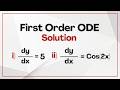 Free Video: Direct Integration Method - How to Solve First Order ...
