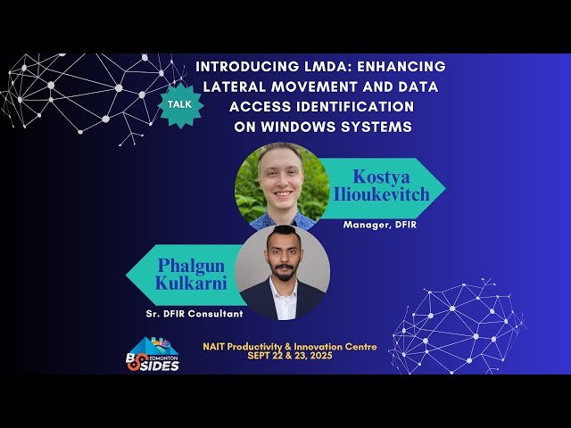Free Video: Introducing LMDA - Enhancing Lateral Movement and Data Access Identification on ...